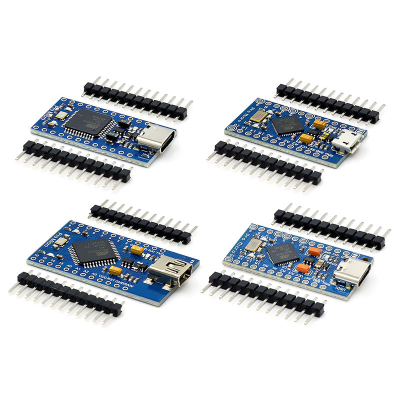 Pro Micro ATmega32U4 5V 16MHz with MICRO/MINI/TYPE-C USB Replace ...