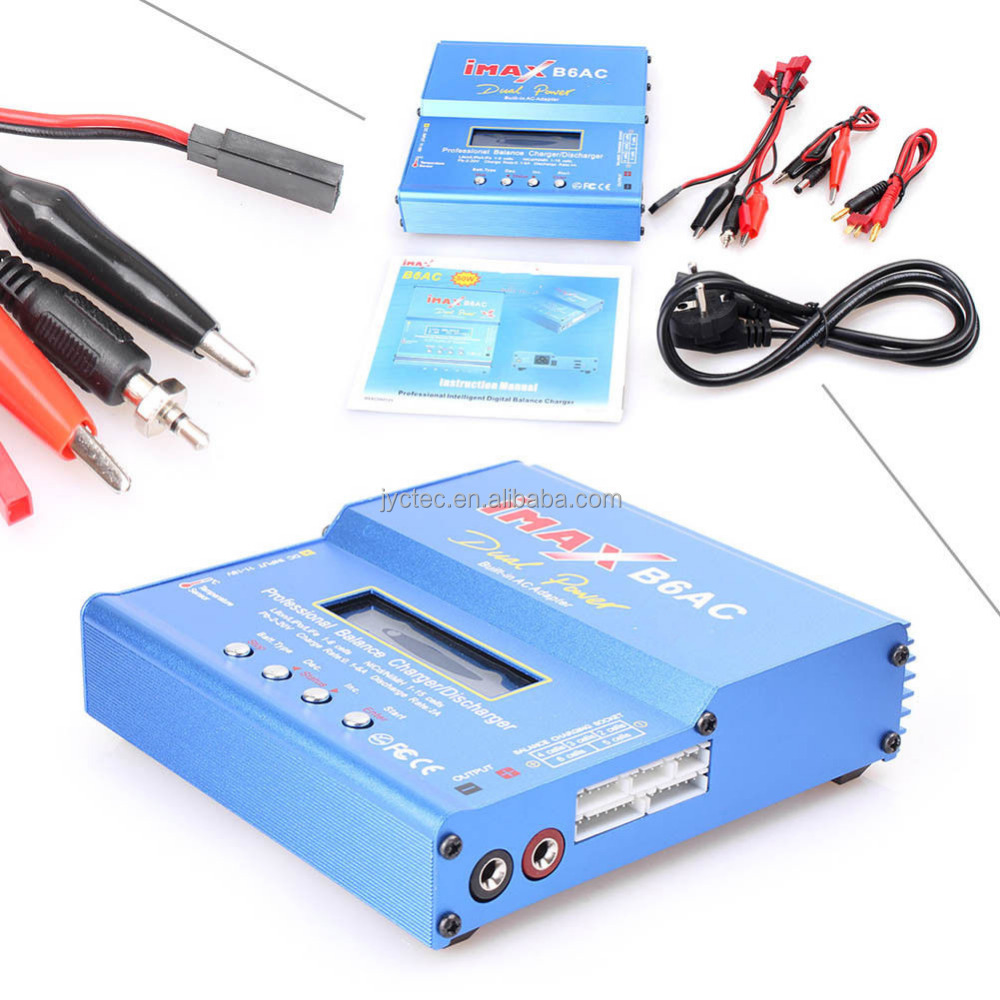 In stock 80W B6AC Lipo NiMH 3S RC AC/DC Dual Power Professional Battery ...