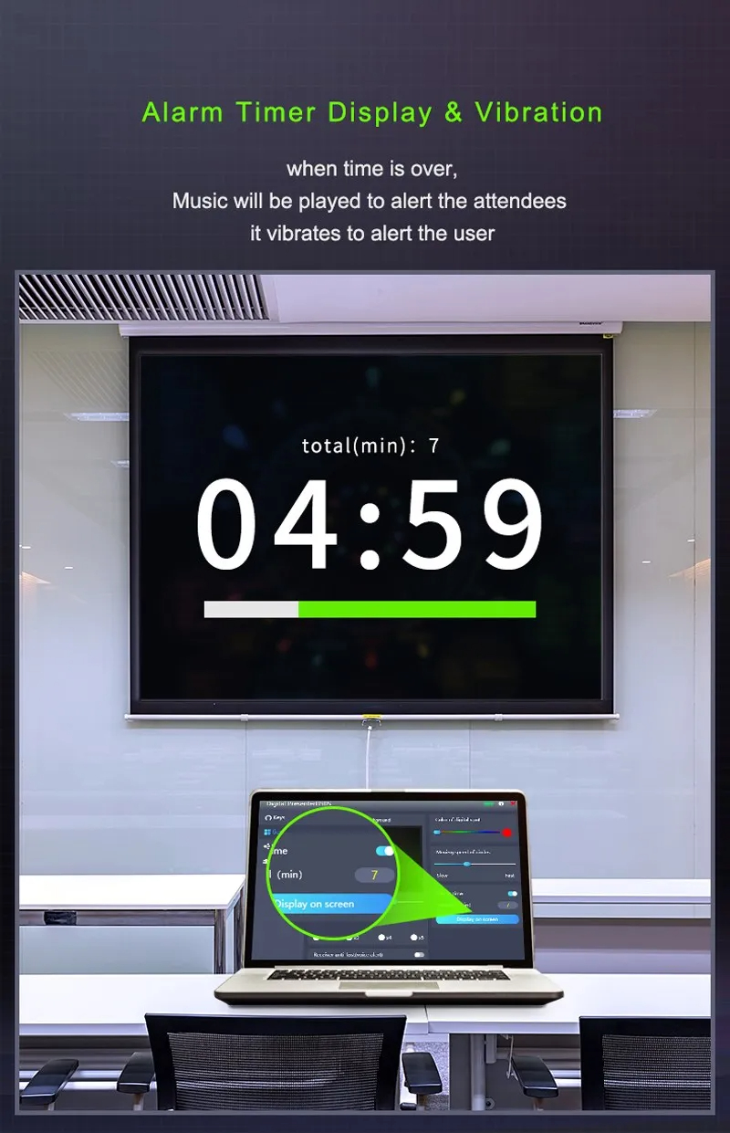 Double Laser Pointer Pen H90S Wireless Presenter Green Red Laser ...