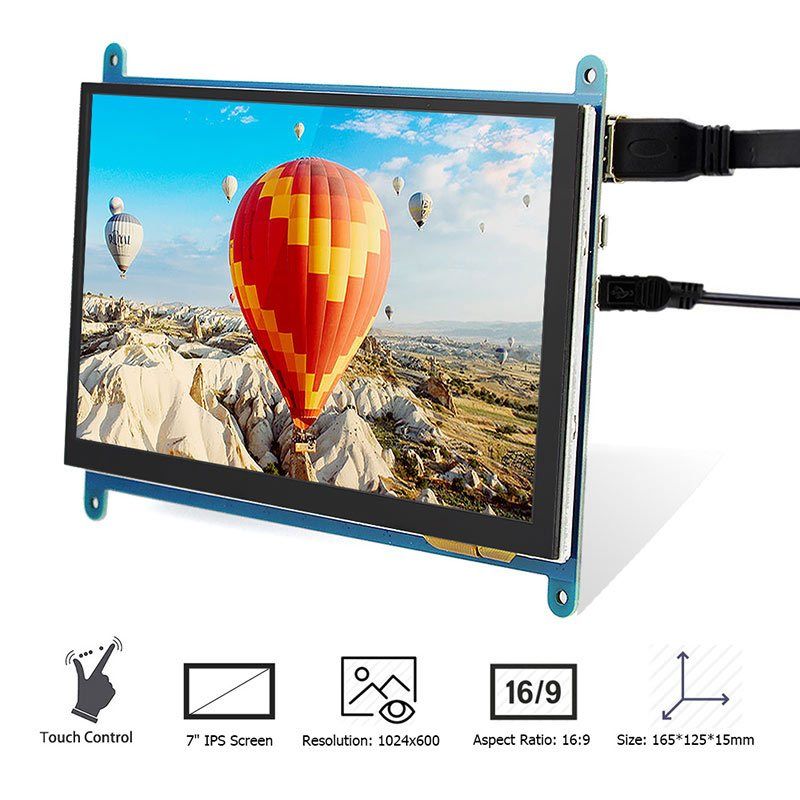 Hot sales factory price 7 Inch 1024x600 Resolution Touch Screen LCD ...