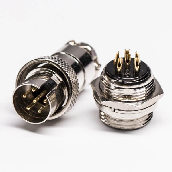 Male Female Metal Aviation Connector GX12 GX14 GX16 GX20 GX25 ...
