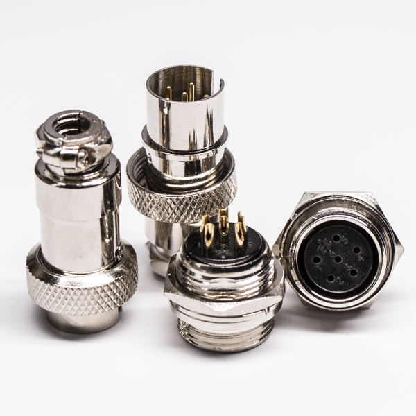 Male Female Metal Aviation Connector GX12 GX14 GX16 GX20 GX25 ...