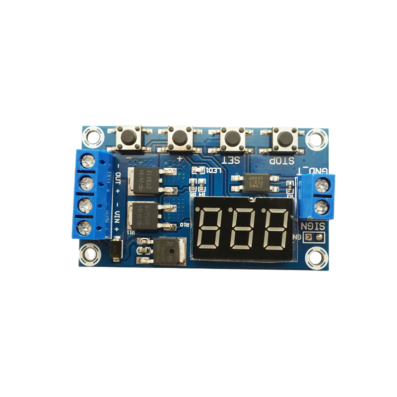 Dual MOS Digital Time Delay Relay Trigger Cycle Timer Delay Switch ...