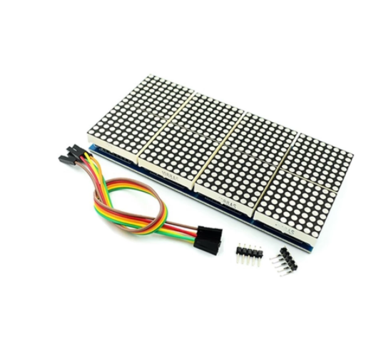 Factory Price 1/2/4/8 bit MAX7219 dot matrix module microcontroller module DIY KIT MCU LED ...